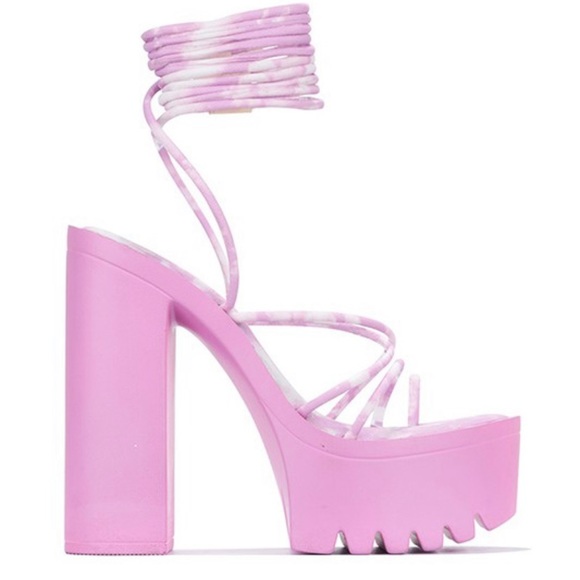 Cape Robbin | Shoes | Cape Robbin Platform Lace Up Heels | Poshmark